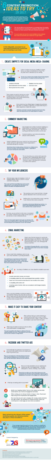 6 Content Promotion Ideas to Try in 2017 (Infographic) - Multi-Channel ...